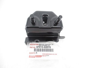 Genuine OEM Toyota 57013-02070 Passenger Front Rail End Bracket 09-13 ...
