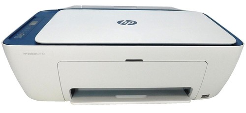 HP Deskjet 2732 Blue All-In-One Wireless Color Inkjet Printer ...