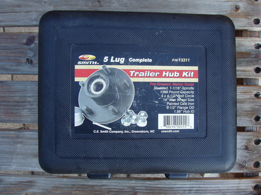 C.E Smith TRAILER HUB KIT 5 LUG MODEL 13311 1350 LB CAPACITY NEVER USED ...