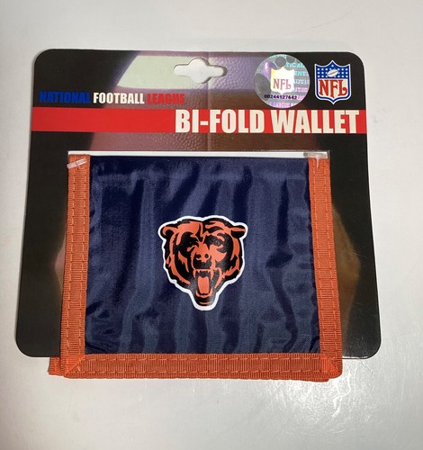 NFL Chicago Bears Nylon Bi-fold Wallet Vintage New | eBay
