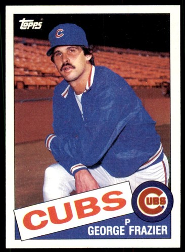 1985 Topps George Frazier C Baseball Cards #19 | eBay
