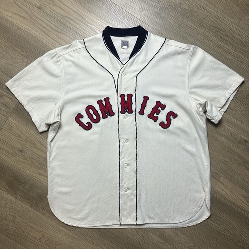 Decatur Commies 1928 Home Jersey Ebbets Field Commodores Minor League ...