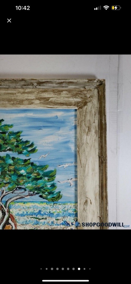 Framed Original Oil on Canvas Landscape Painting by Morillas - 18” x 24 ...