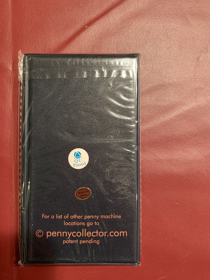 U.S. Penny Collector Souvenir Coin Album pressed penny book - 2nd ...