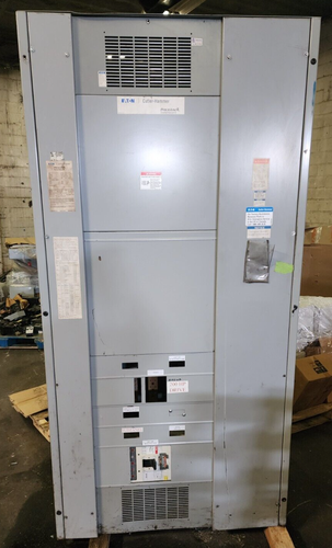 EATON POW-R-LINE C 800 AMP MAIN BREAKER SWITCHBOARD 480Y/277 VAC 3Ø 4W ...