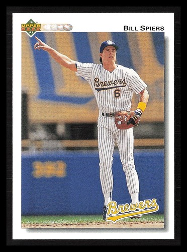 Bill Spiers 1992 Upper Deck #214 Milwaukee Brewers | eBay