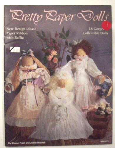 Pretty Paper Dolls & More AN ART & CRAFT Book #MM1871 | eBay