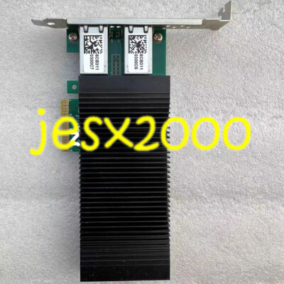 1PC USED Intel I350 Chip PCI-E X4 Gigabit Dual-port POE Server Network ...