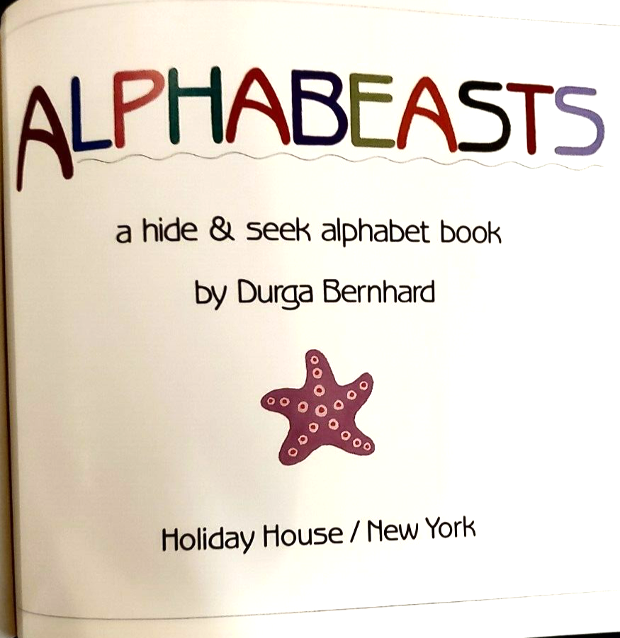 Alphabeasts by Durga Bernhard (1993, Library Binding) Free Shipping | eBay