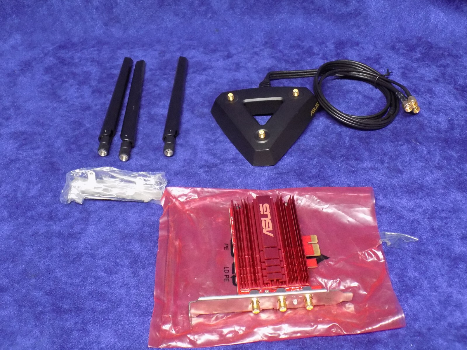 ASUS PCE-AC88 AC1900 DUAL BAND 802.11AC PCI-E WIFI ADAPTER FULL / LOW ...