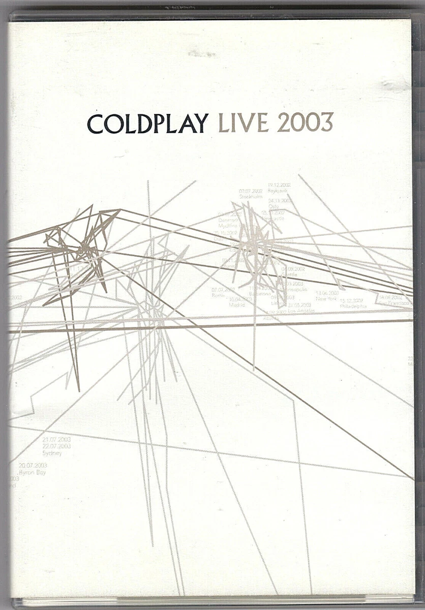 Coldplay Live 2003 Dvd