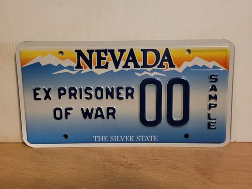 2003 Nevada SAMPLE EX POW License Plate Tag. | eBay