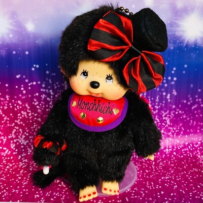 Monchhichi Otonalab X Monchhichi collaboration Keychain S size black ...