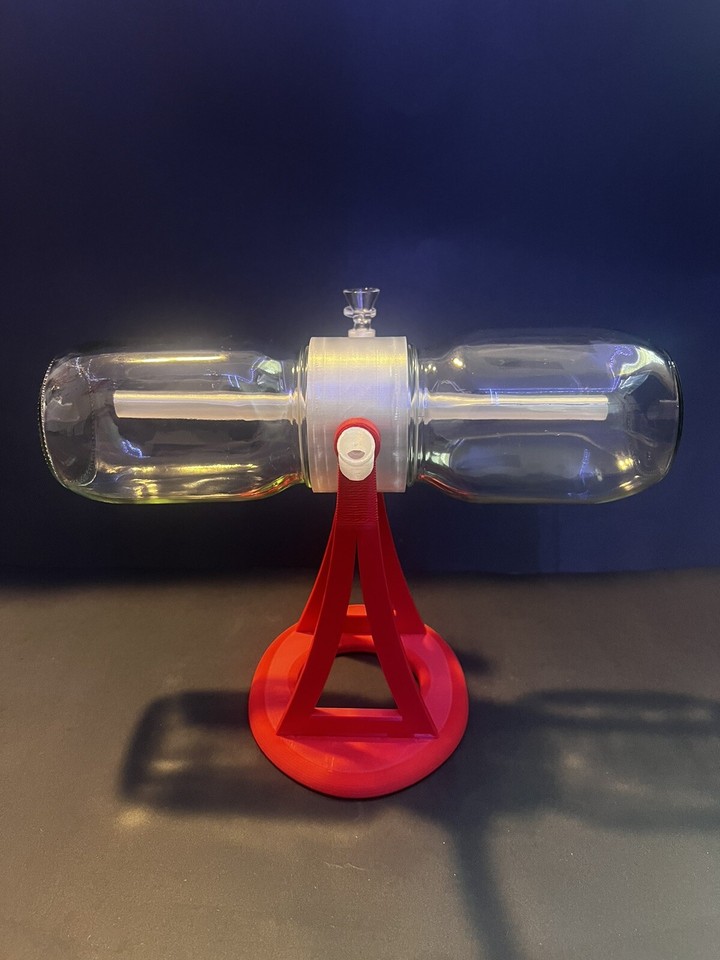360 Rotating Gravity Bong/Hookah Water Pipe. Red Edition | eBay