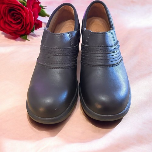 Ariat Women's Steel Toe Clog Work/Horseback Shoes Black Leather Size 9 ...