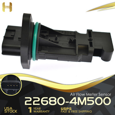 MAF Mass Air Flow Sensor 22680-4M500 For 2000-2002 Nissan Maxima Sentra ...