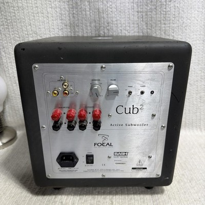 Focal Cub 2 Powered Active Subwoofer 8" Black Tested | eBay