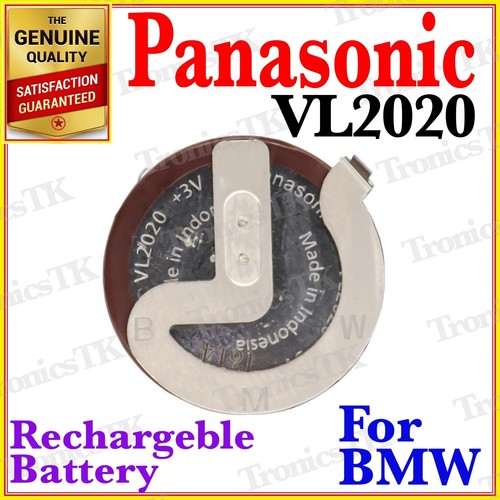 VL2020 Panasonic Rechargeable Button Coin Battery 3V - VL2020 - For ...