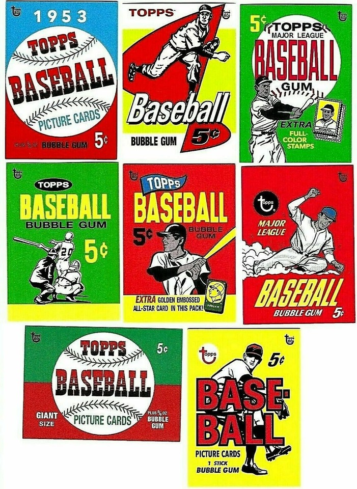 1952 Unopened Card Chase Box-21 Pack, + Auto + 2 Cards From The 1950/60 ...