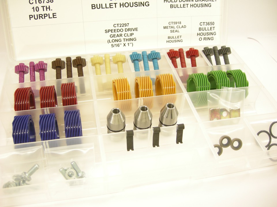 TH350 Speedo Mechanics Shop Kit Turbo 350 Speedometer Gears & Leak ...