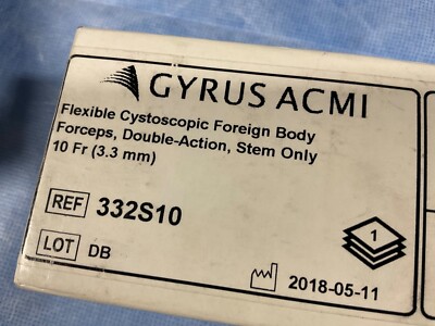 Gyrus ACMI 332S10 Flexible Double Action Stem Only | eBay