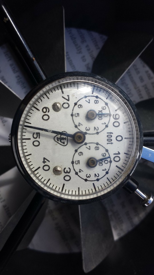 Wilh Lambrecht KG Gottingen German1442 Vane Anemometer Wind Air Flow ...