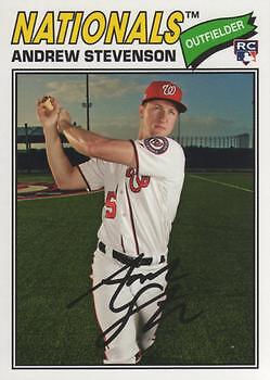 2018 Topps Archives #154 Andrew Stevenson Washington Nationals Rookie ...