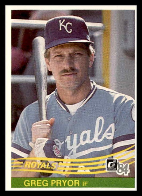 1984 Donruss - #374 Greg Pryor for sale online | eBay