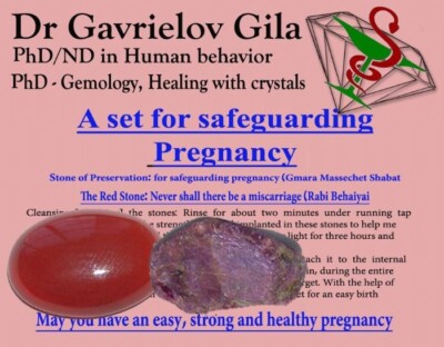 A Set for Safeguarding Pregnancy - HEALING GEM KIT | eBay