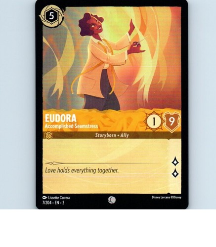 Eudora 7/204 Non-Foil Disney Lorcana Single Card | eBay