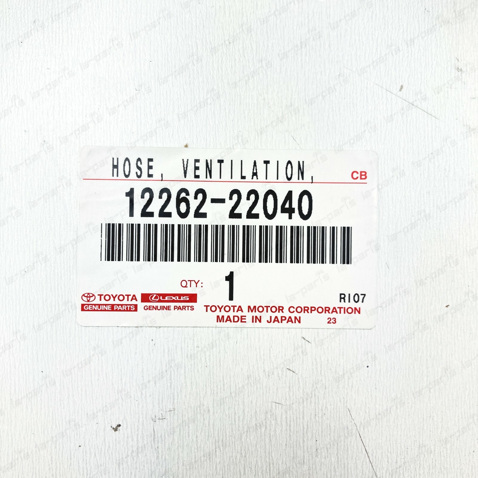 NEW GENUINE TOYOTA MATRIX MR2 COROLLA CELICA PCV VALVE HOSE 12262-22040 ...