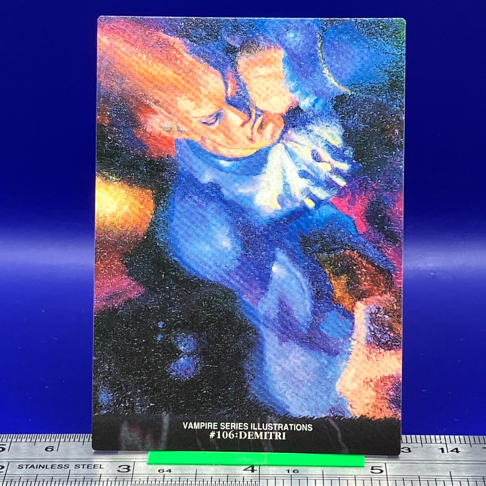 Demitri Vampire Savior Carddass Masters TCG Capcom Game Card Rare ...