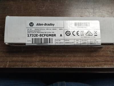 !NEW OLD STOCK! ALLEN-BRADLEY 1732E-8CFGM8R I/O BLOCK | eBay