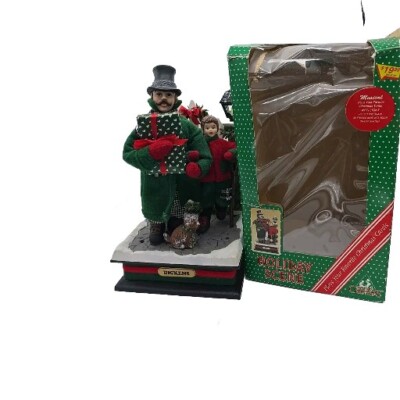 Vintage 1993 Holiday Creations Dickens Musical Holiday Christmas Decor ...