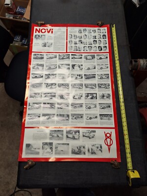 VINTAGE RARE NOVI INDIANAPOLIS MOTOR SPEEDWAY INDY 500 RACE POSTER | eBay