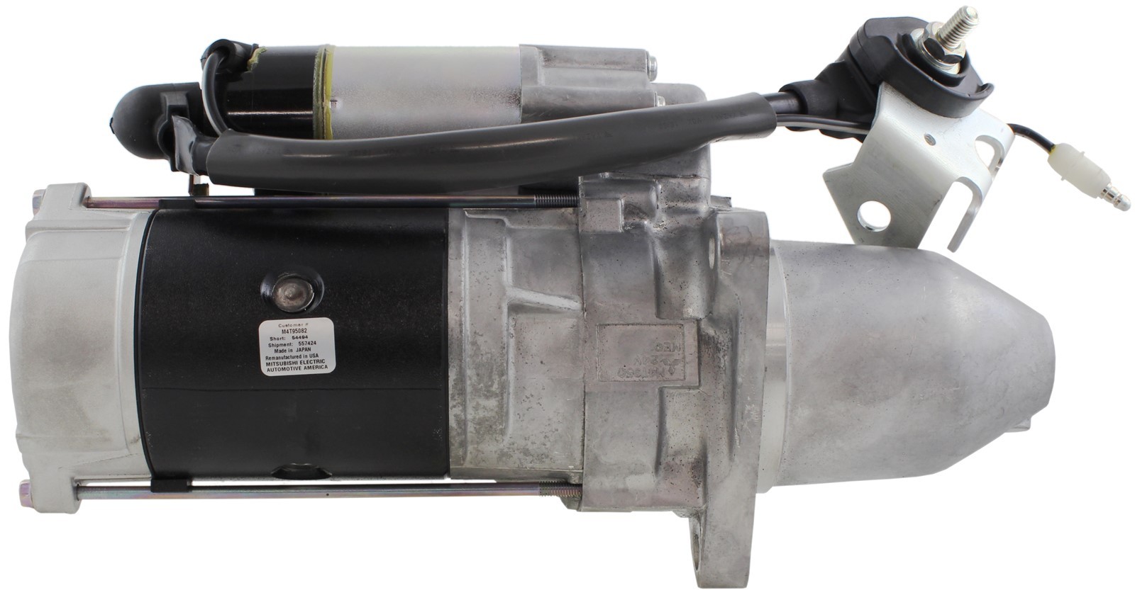 New Genuine Mitsubishi Starter fits Kobelco 8DC8 24V 13 Tooth M4T95082 ...