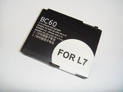 BC60 Replacement Battery for MOTOROLA L2 L6 L7 RAZR V3x | eBay