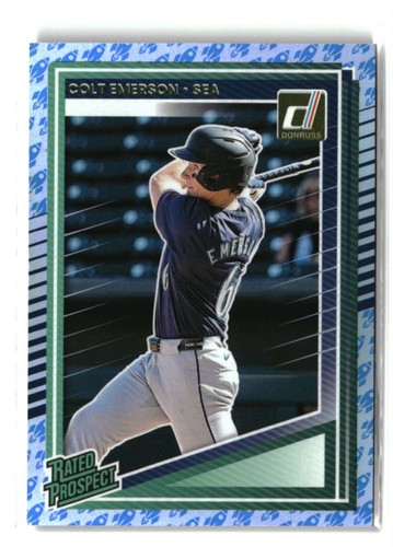 COLT EMERSON 2025 Donruss Rocket Foil #180 Seattle Mariners | eBay