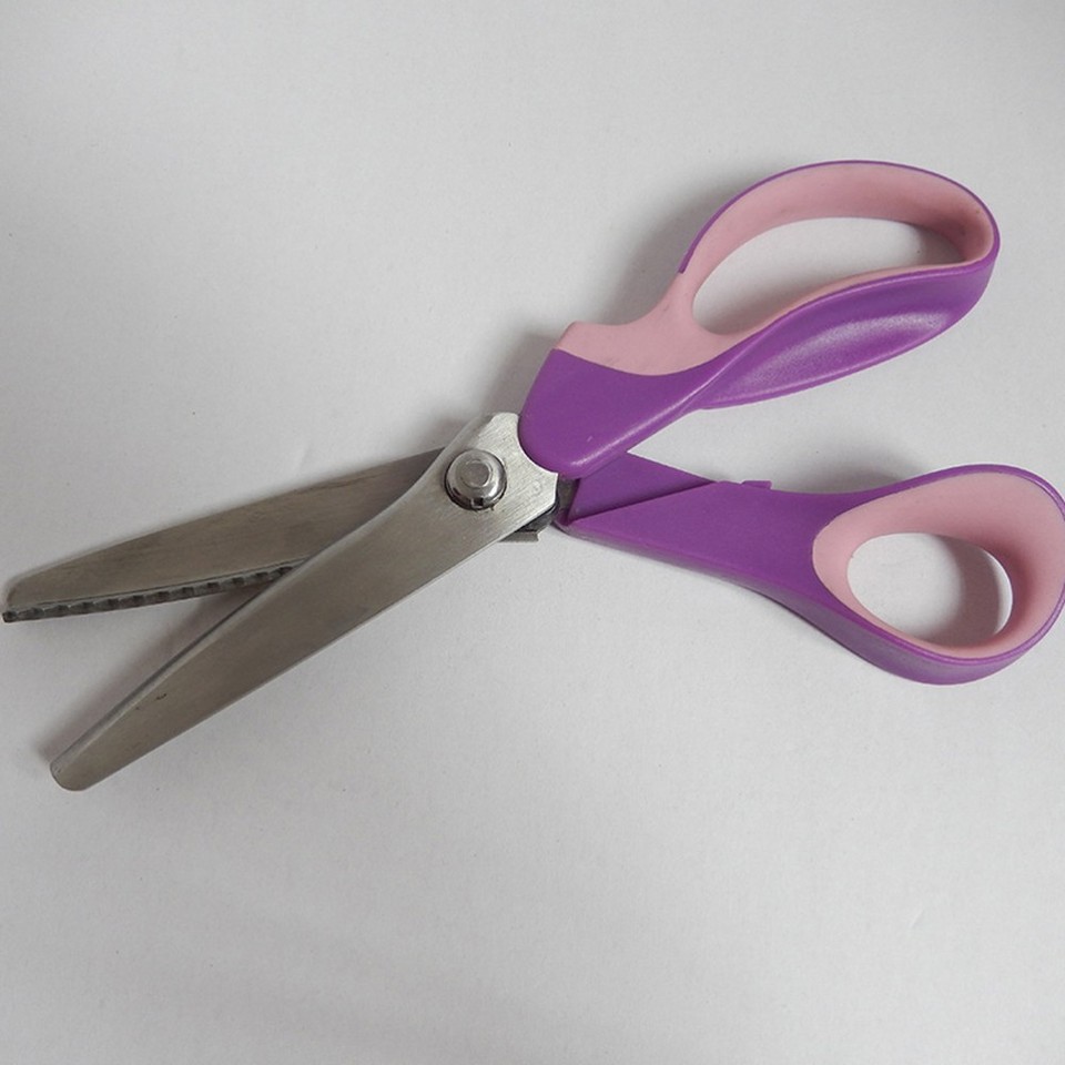 Stainless Steel Scissors Sewing Shears Pinking Sheers Small Craft | eBay