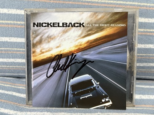 Chad Kroeger SIGNED Autographed Nickelback All The Right Reasons CD ...