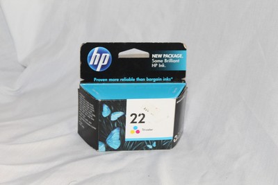 NEW Genuine HP 22 / C9352AN Tri-Color Printer Ink Cartridge OEM | eBay