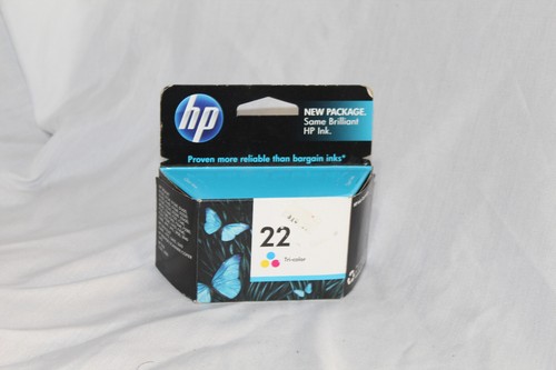 NEW Genuine HP 22 / C9352AN Tri-Color Printer Ink Cartridge OEM | eBay