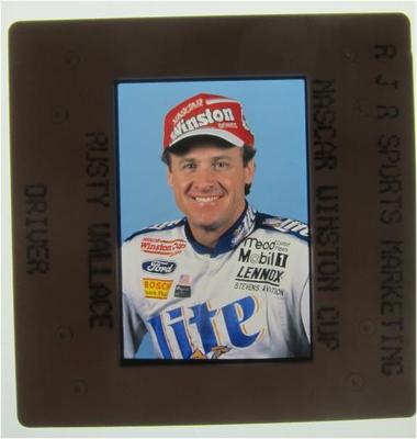 RUSTY WALLACE NASCAR CHAMPION 1989 HOF 2013 IROC 1991 ORIGINAL SLIDE 6 ...