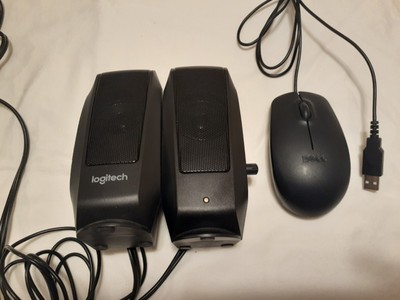 Logitech S120 Desktop Speakers/ Dell Desktop Mouse | eBay