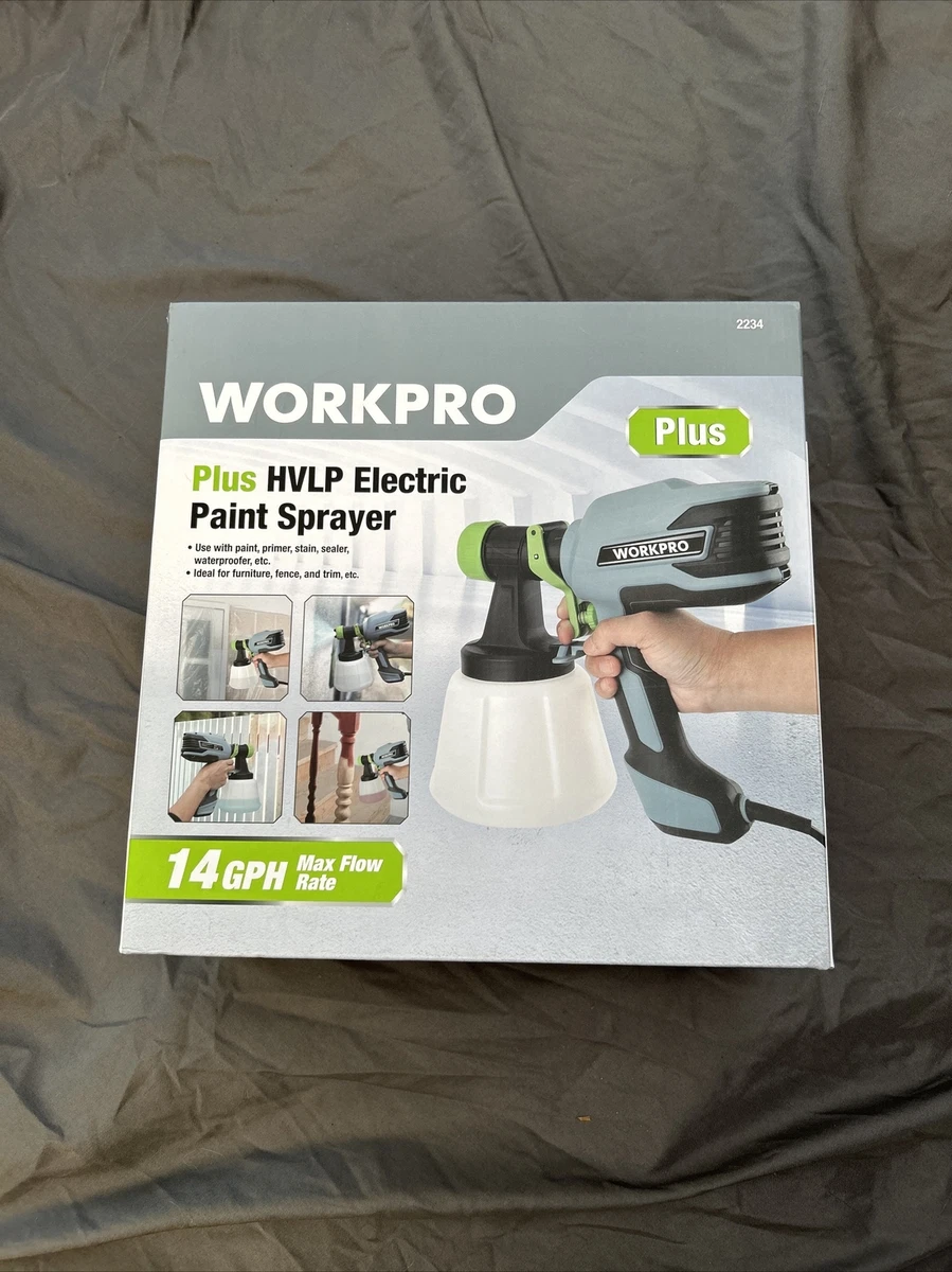 WorkPro Plus 14GPH Electric Paint Sprayer,120 Volt, Model, 47% OFF