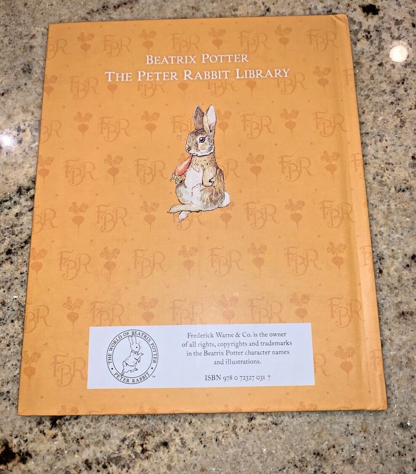 Peter Rabbit Hardcover Library Book Story of A Fierce Bad Rabbit #20 ...