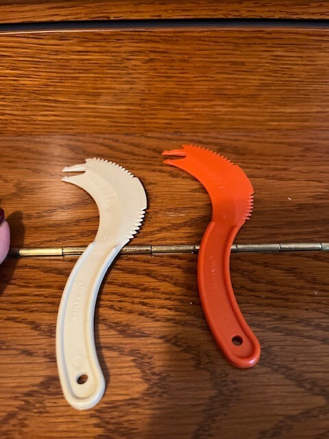 VTG TUPPERWARE CREAM CHEESE SLICER SOFT FOOD CUTTER #1223-3,4 | eBay