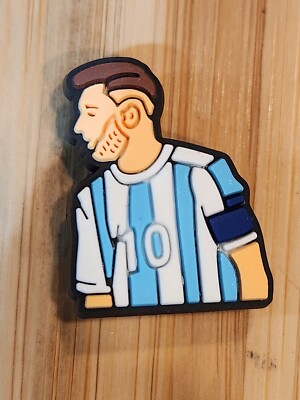 LIONEL MESSI Croc Charm Messi Crocs Charm Argentina Soccer Charm Inter ...