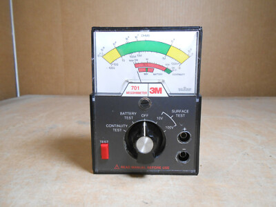 3M 701 MEGOHMMETER | eBay