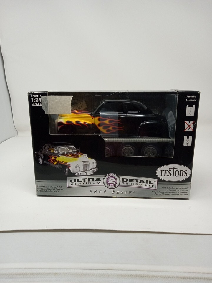 Testors 1941 Chevy Metal Model Kit 1/24 | eBay
